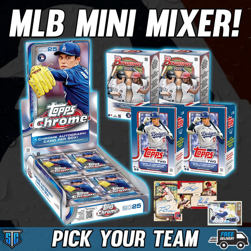 Break 880 - MLB - Mini Mixer! - PICK YOUR TEAM – Stomp Trading Cards