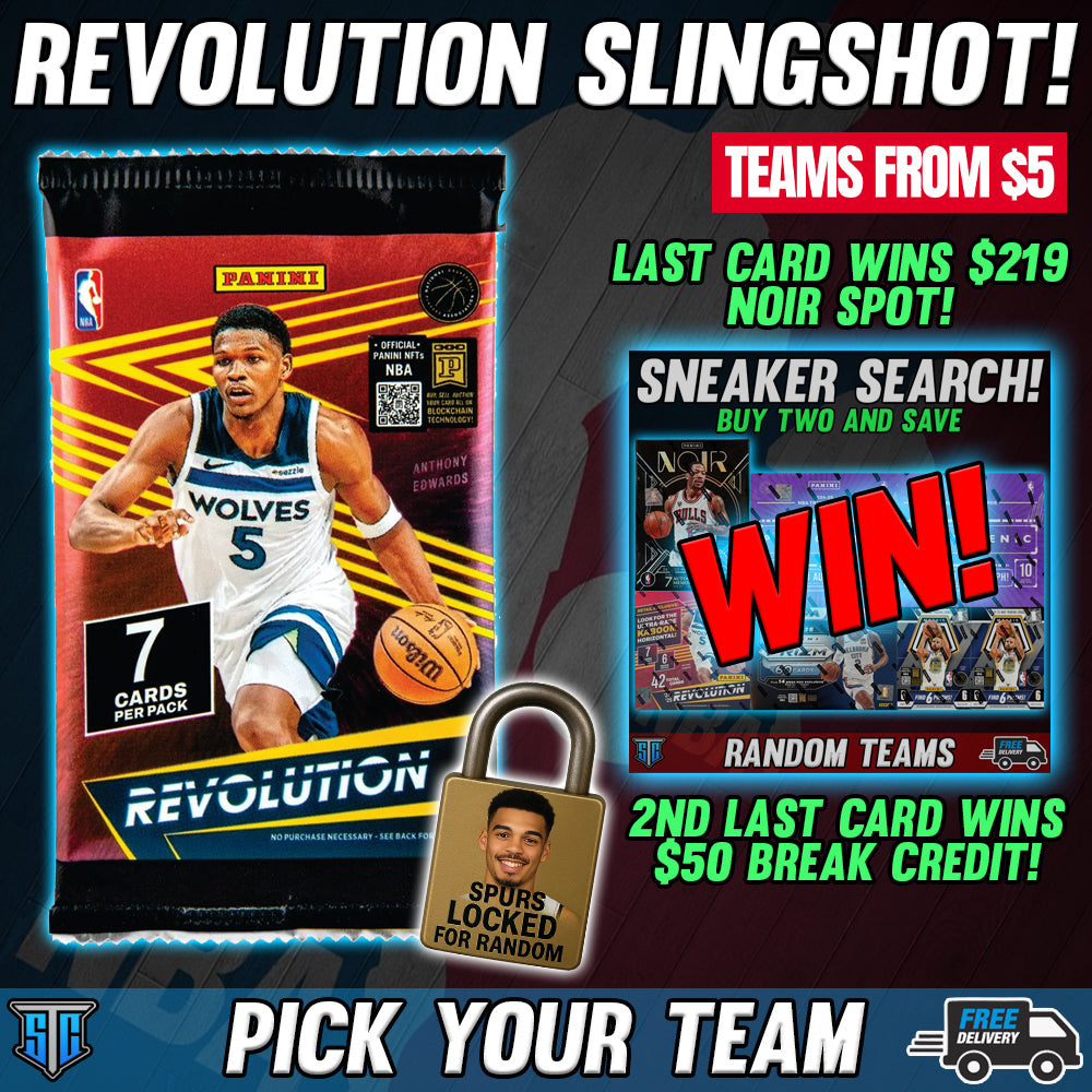 Noir Slingshot #5 - Win a $219 Main Spot! – Stomp Trading Cards