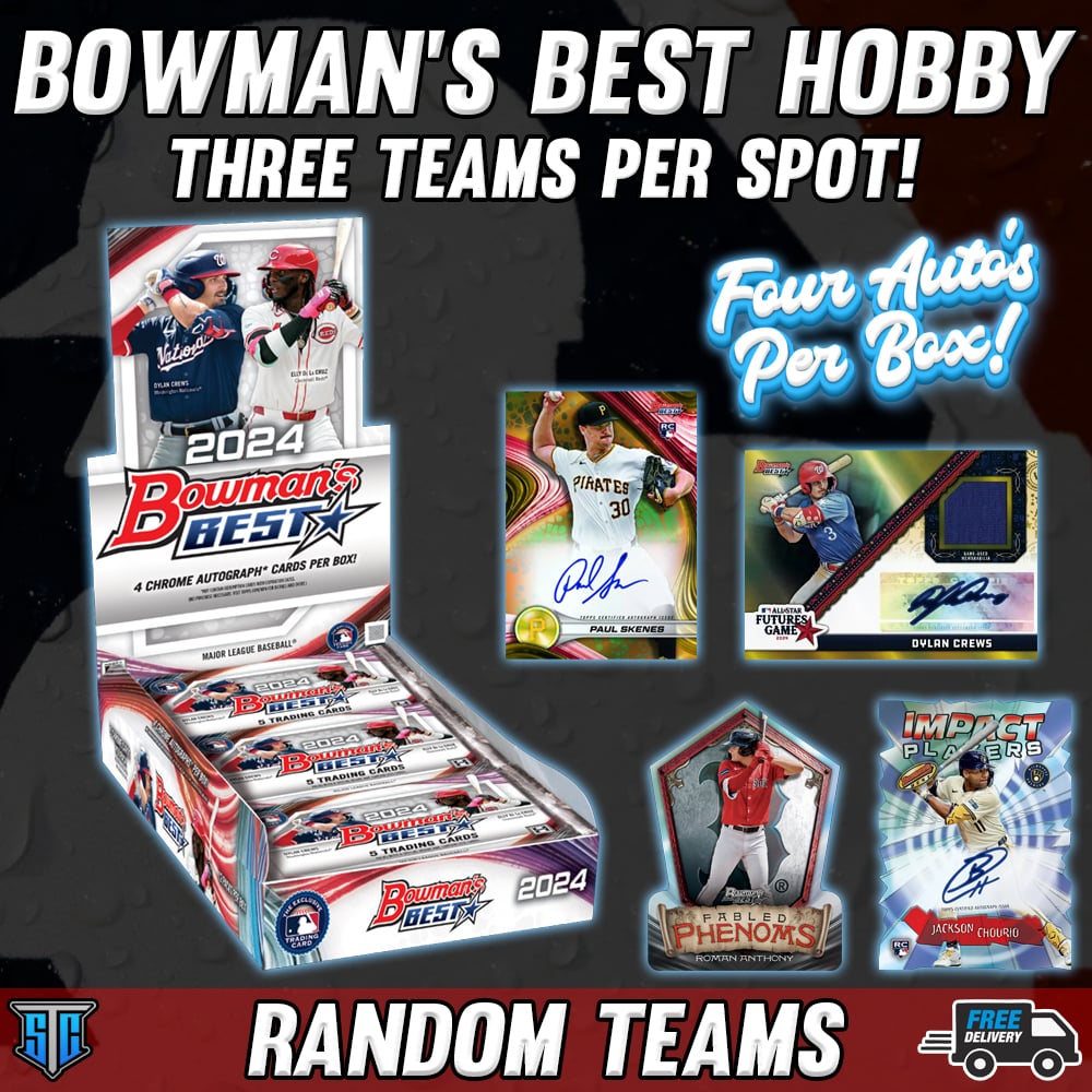 BREAK 118 - MLB - 2024 Bowman's Best- 10 SPOTTER! – Stomp Trading Cards