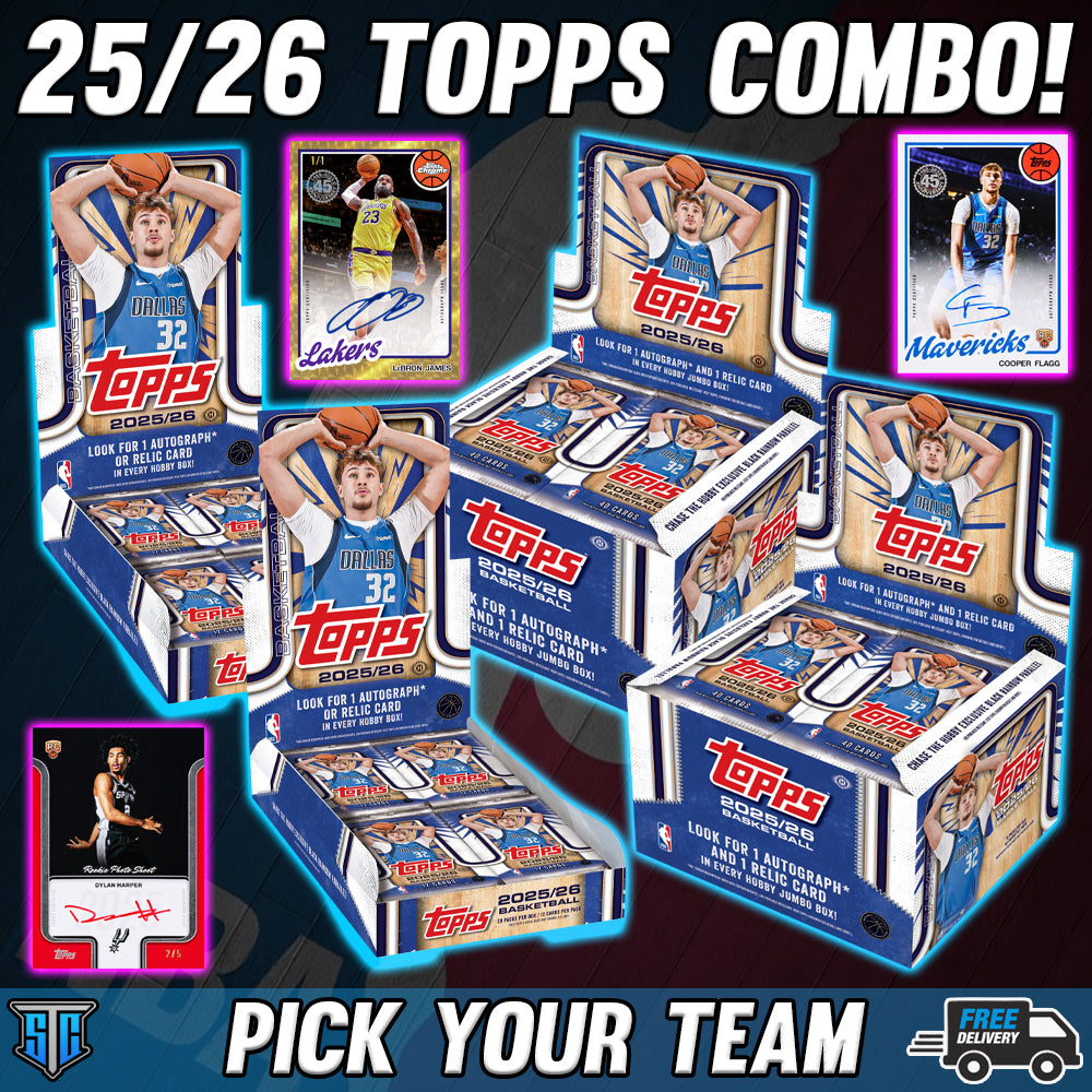 Break 1075 - NBA - 25/26 Topps Combo - PICK YOUR TEAM – Stomp Trading Cards
