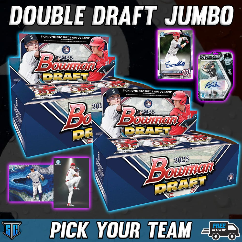 Break 1332 - MLB - 2025 Bowman Jumbo Double! - PICK YOUR TEAM – Stomp ...