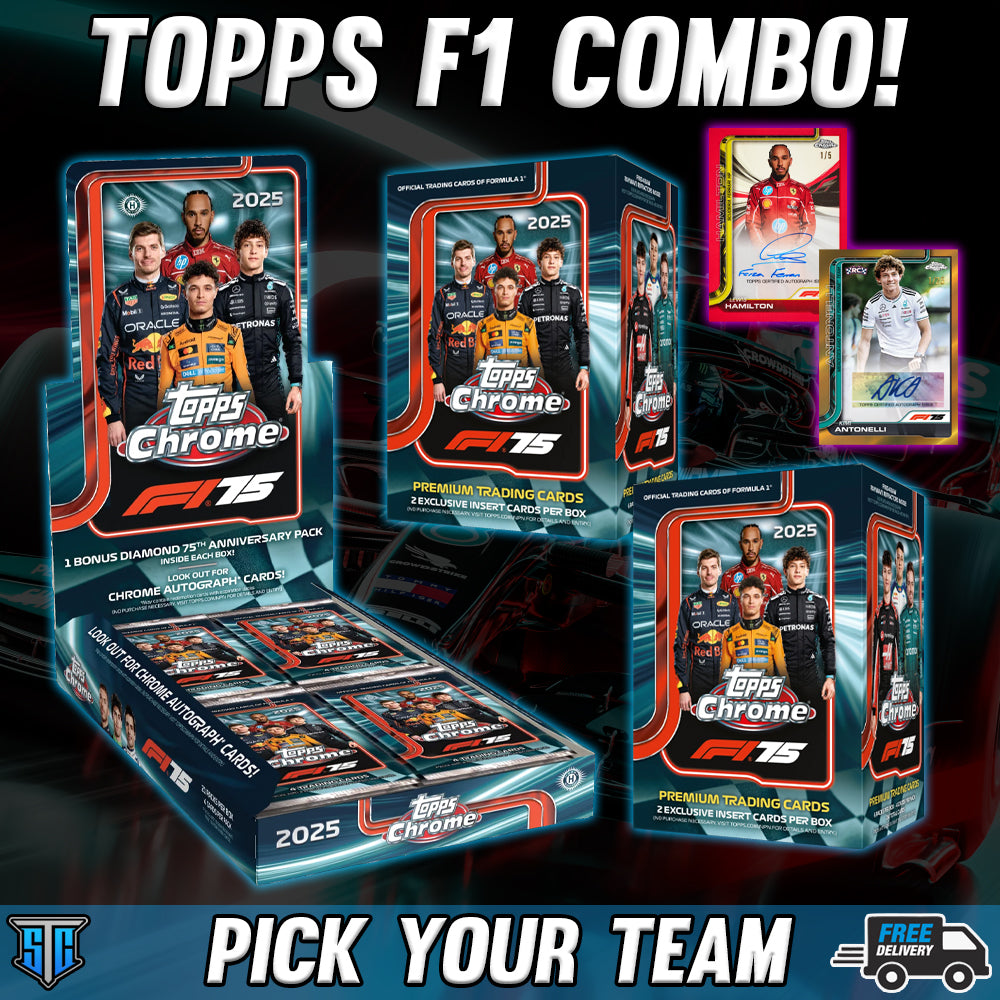Break 1366 - F1 - 2025 Topps F1 Combo - PICK YOUR TEAM! – Stomp Trading ...