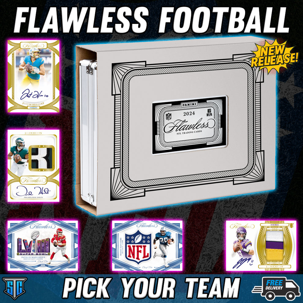 Break 1040 - NFL - Flawless Hobby - PICK YOUR TEAM – Stomp Trading Cards