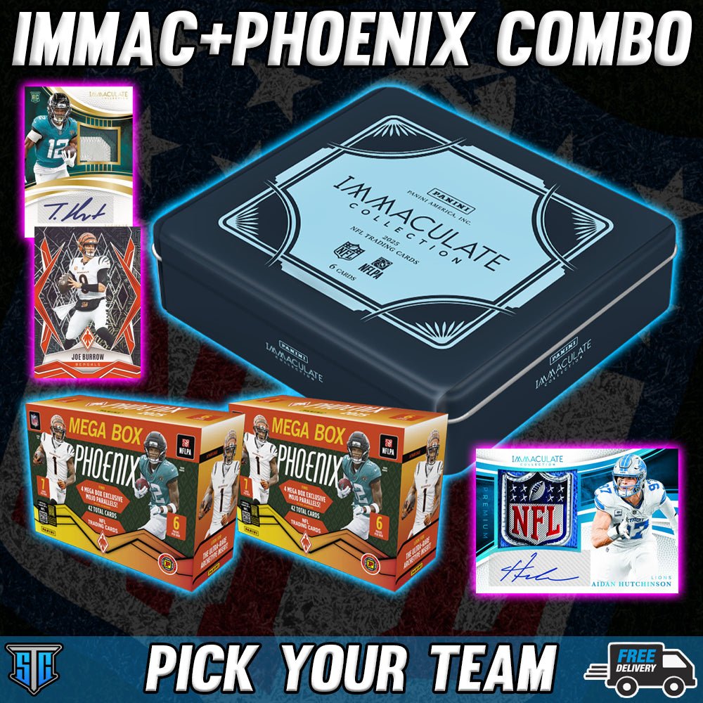 Break 1339 - NFL - Immaculate/Phoenix Combo - PICK YOUR TEAM – Stomp ...