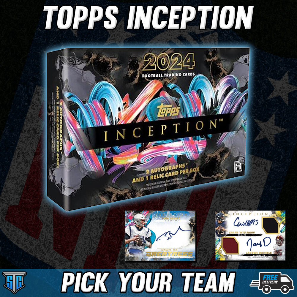 Break 444 - NFL - Topps Inception - Pick Your Team – Stomp Trading Cards