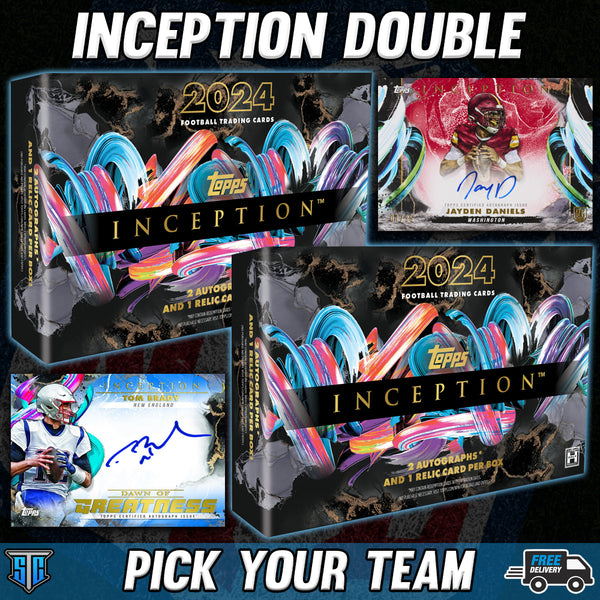 Break 610 - NFL - Topps Inception DOUBLE! - Pick Your Team – Stomp ...