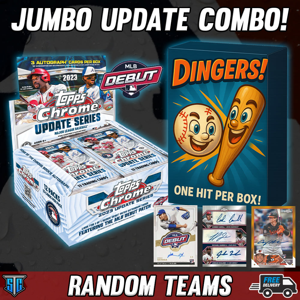 Break 959 - MLB - Jumbo Update Combo - THREE TEAMS PER SPOT! – Stomp Trading Cards