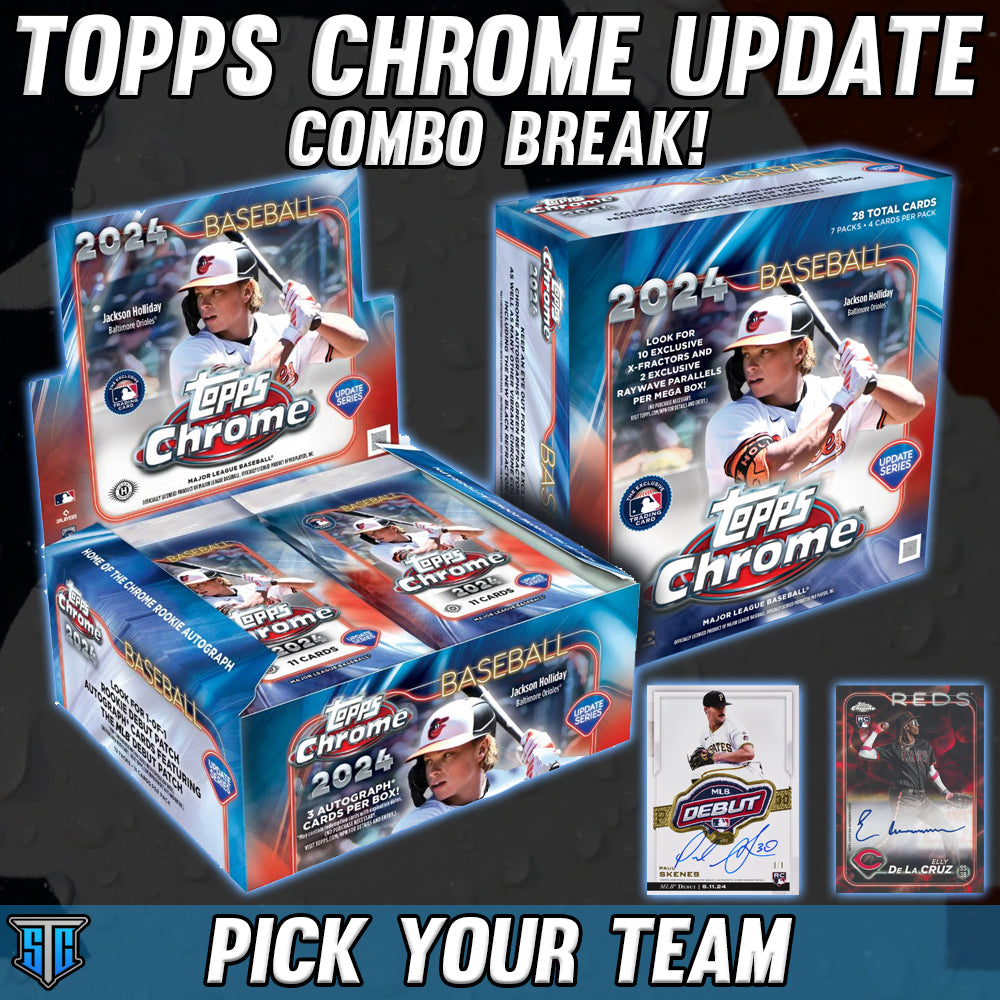 Break 034 - MLB - Topps Chrome Update Jumbo Combo - PICK YOUR TEAM ...