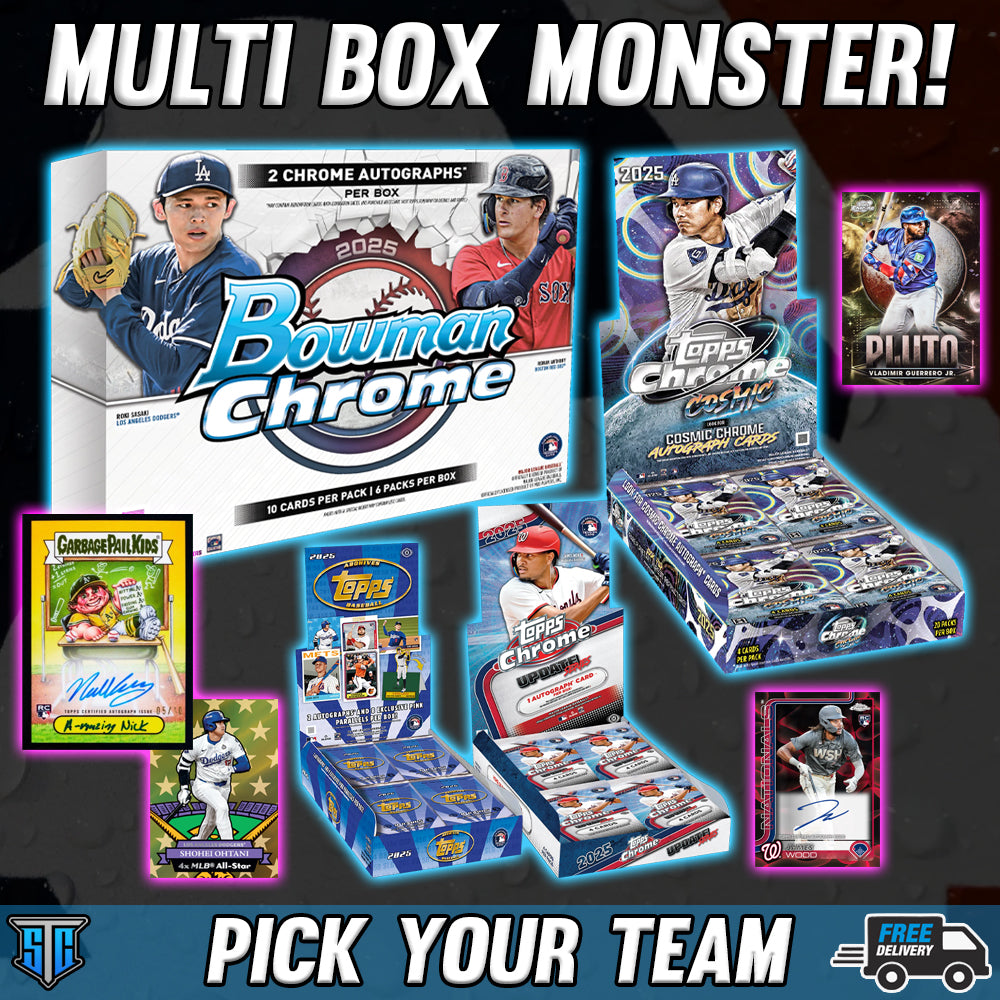 Break 1291 - MLB - Multi Box Monster - PICK YOUR TEAM! – Stomp Trading ...