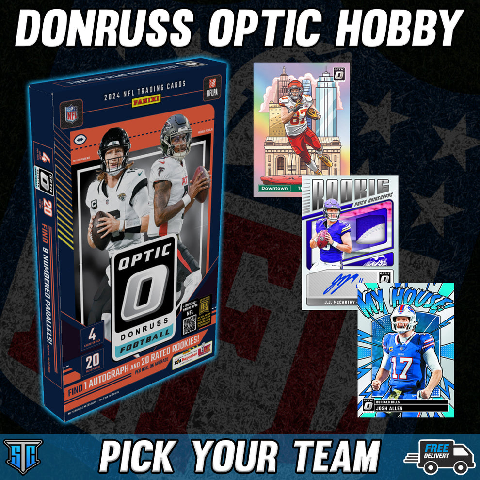 Break 566 - NFL - Donruss Optic Hobby - PICK YOUR TEAM – Stomp Trading ...