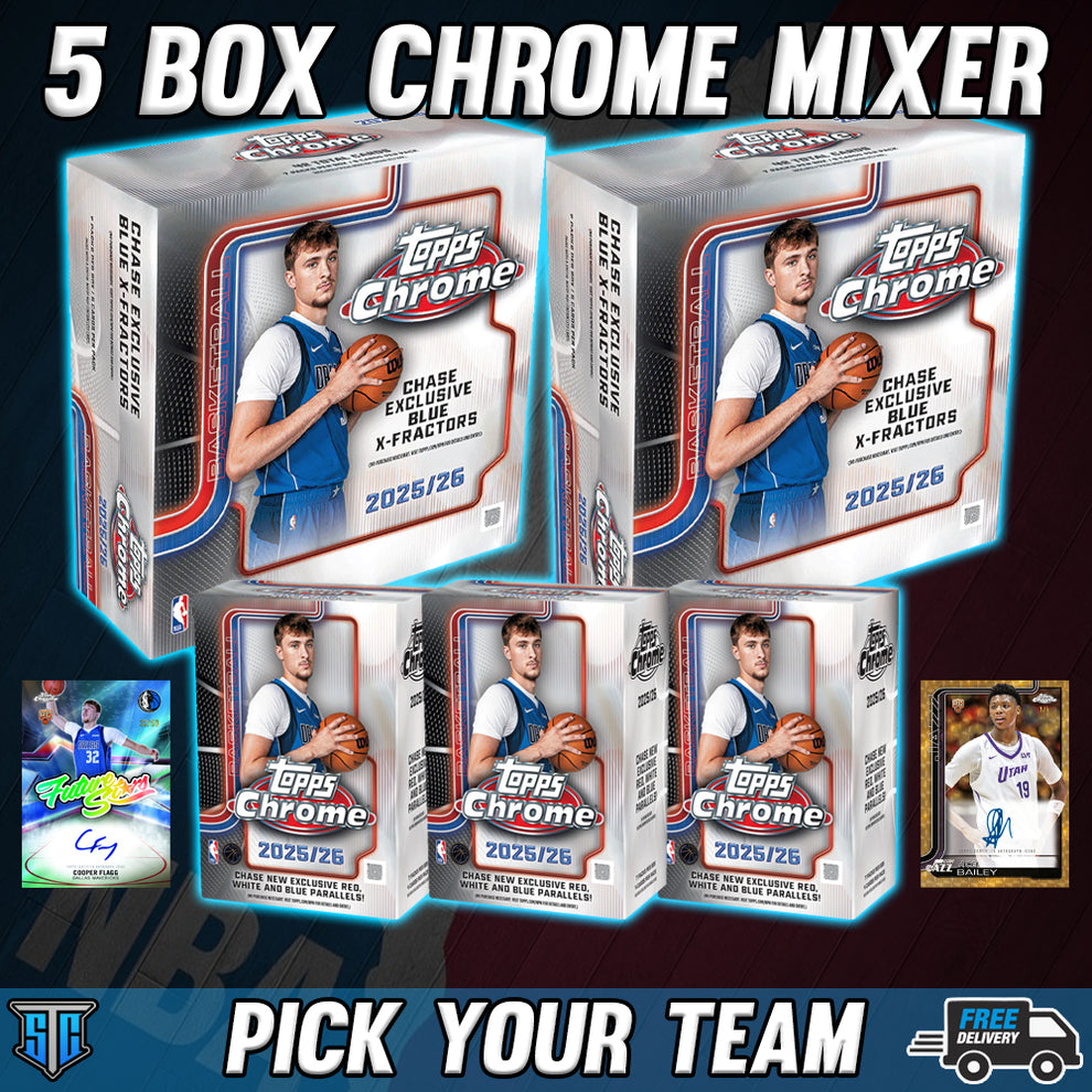 Break 1256 - NBA - Topps Chrome 5 Box Banger ROUND 2! - PICK YOUR TEAM ...
