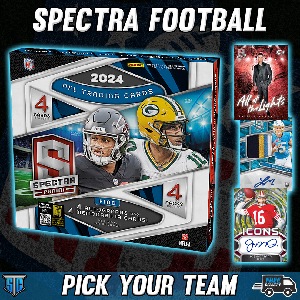 Break 332 - NFL - Spectra Hobby - Pick Your Team – Stomp Trading Cards