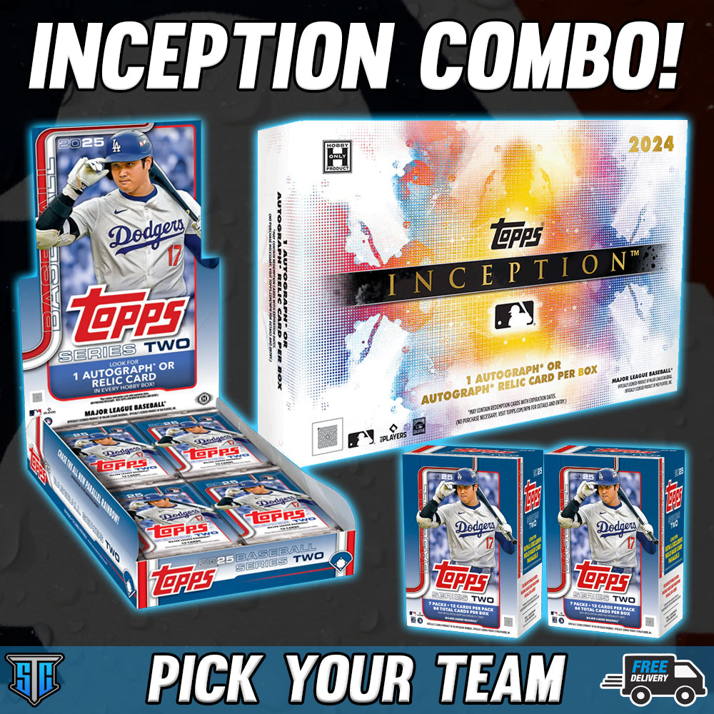 Break 759 - MLB - Inception Combo - PICK YOUR TEAM – Stomp Trading Cards